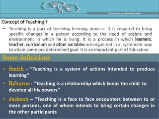 PPT on Teaching aptitude | PPTX