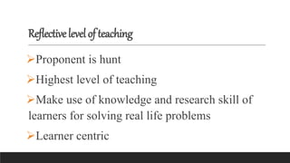 Teaching aptitude-Class 1-Levels of learning.pptx