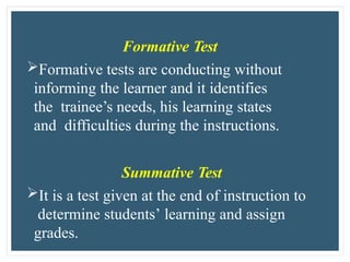 Teaching aptitude-Class 5- Types of test.pptx