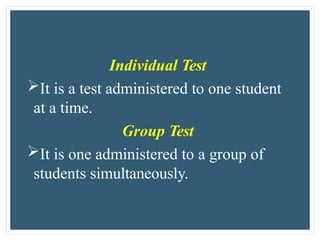 Teaching aptitude-Class 5- Types of test.pptx