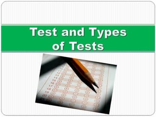Teaching aptitude-Class 5- Types of test.pptx