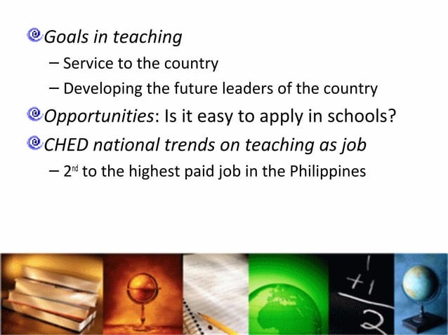 Teaching as a career | PPT