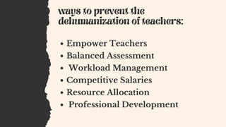 Teaching as a dehumanizing experience..pdf