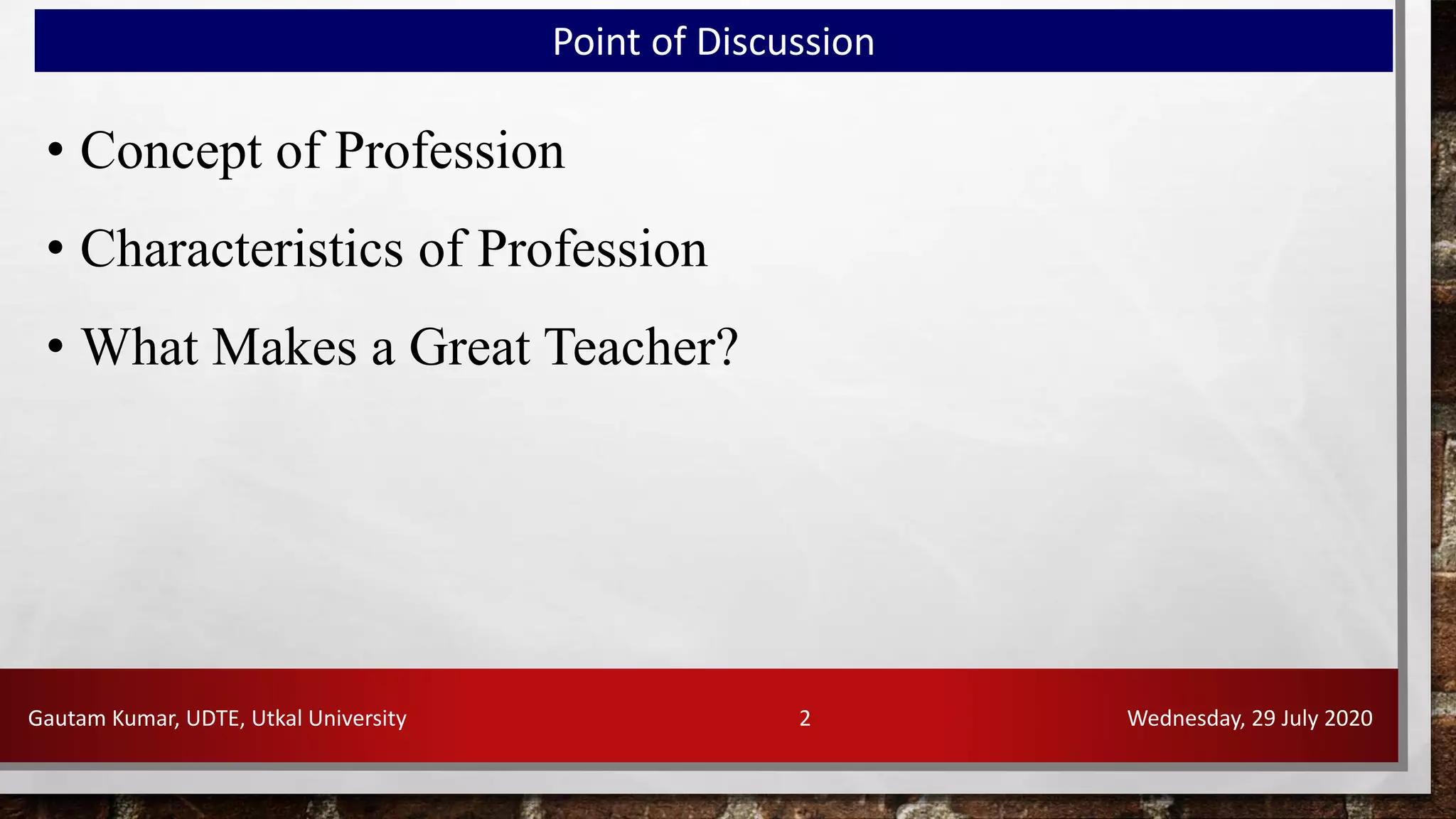 Teaching as a profession | PPTX | Education