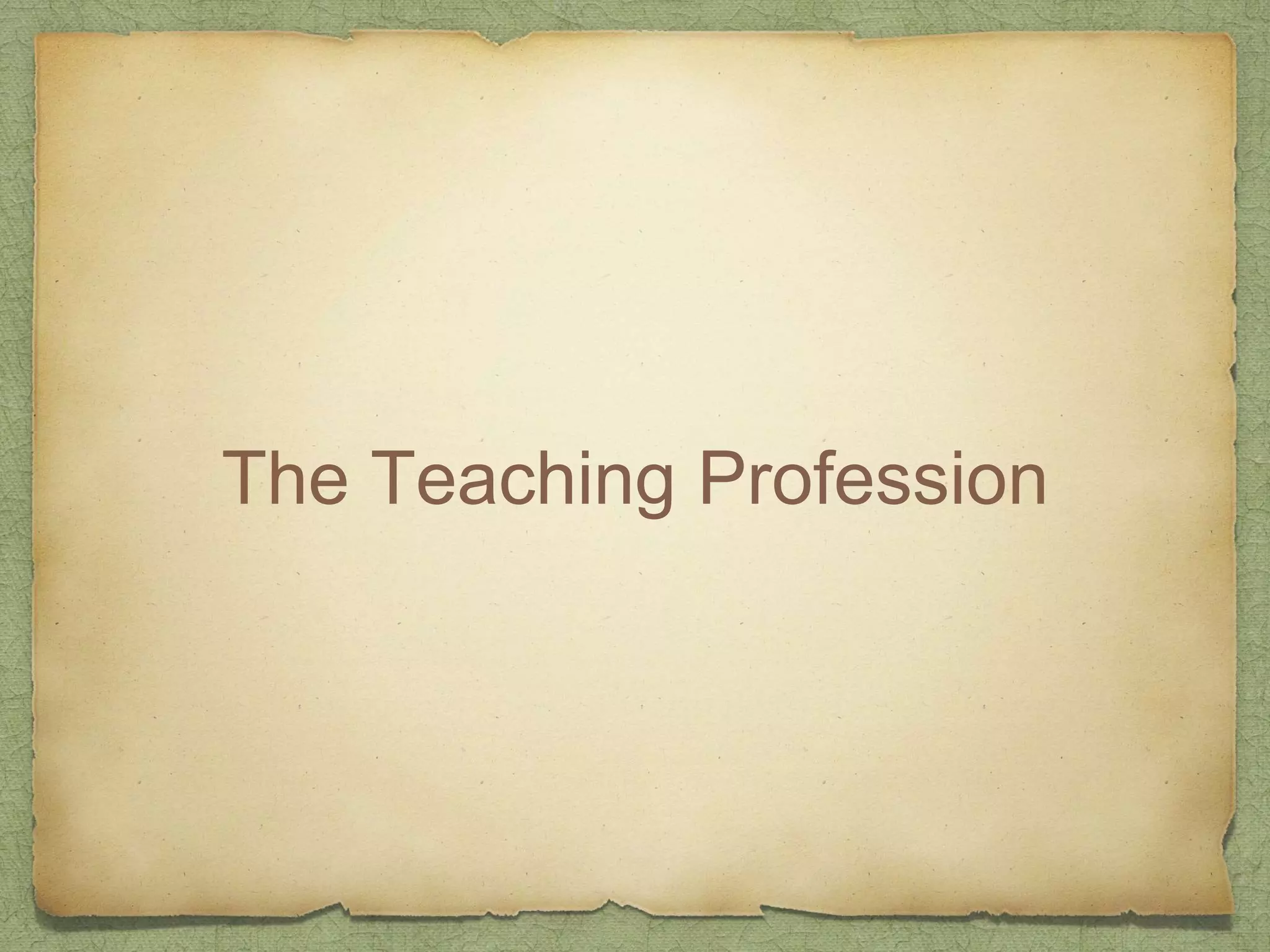 Teaching as a Vocation Mission | PPTX | Vocational Training | Careers
