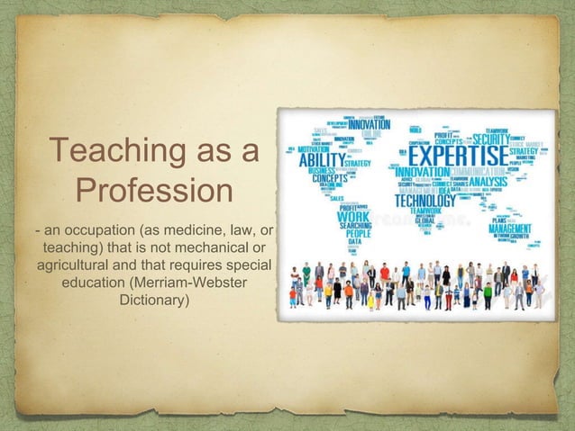 Teaching as a Vocation Mission | PPTX | Vocational Training | Careers