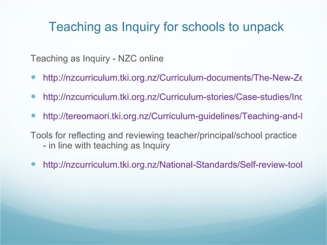 Teaching as inquiry | PPT | Educational Assessment | Education
