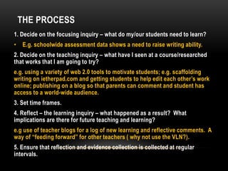 Teaching as inquiry | PPT