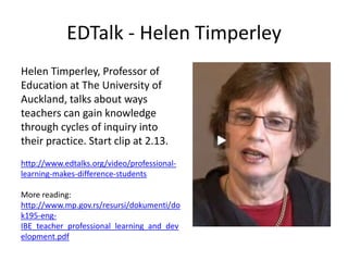 Teaching as Inquiry | PPT