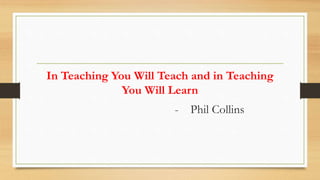 Teaching as noblest profession | PPTX
