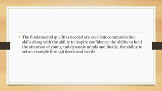 Teaching as noblest profession | PPTX