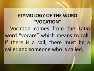 Teaching as your vocation, mission and profession | PPTX