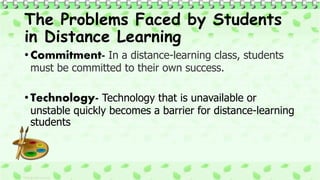 Teaching at a distance | PPTX