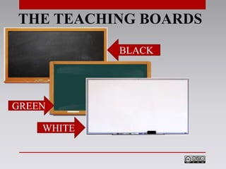 Teaching boards | PPT