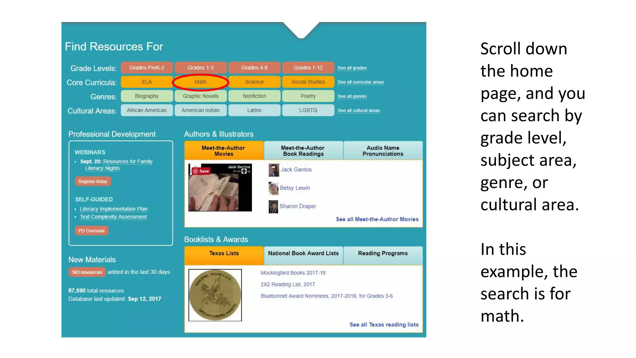 Using TeachingBooks.net