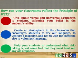 Teaching by principles | PPTX