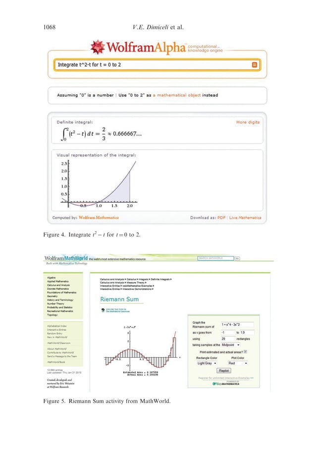 Teaching calculus with Wolfram Alpha | PDF
