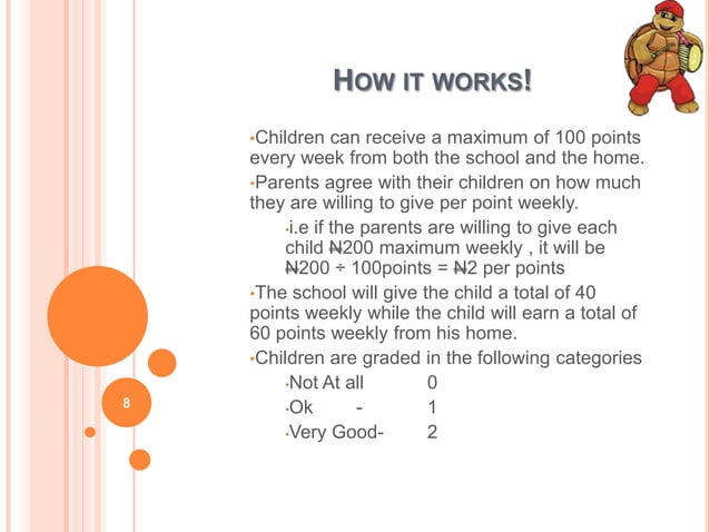 Teaching children about money | PPT