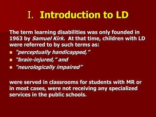 Teaching_Children_with_Learning_Disabilities.ppt | Brain and Nervous ...