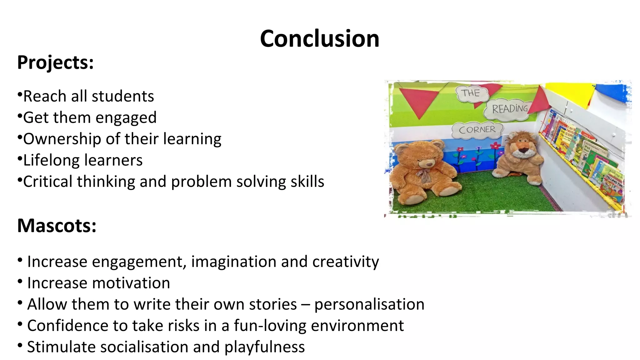 Teaching Children with Mascot-Inspired Projects | PPT