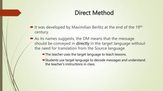 Teaching Class.pptx | Education