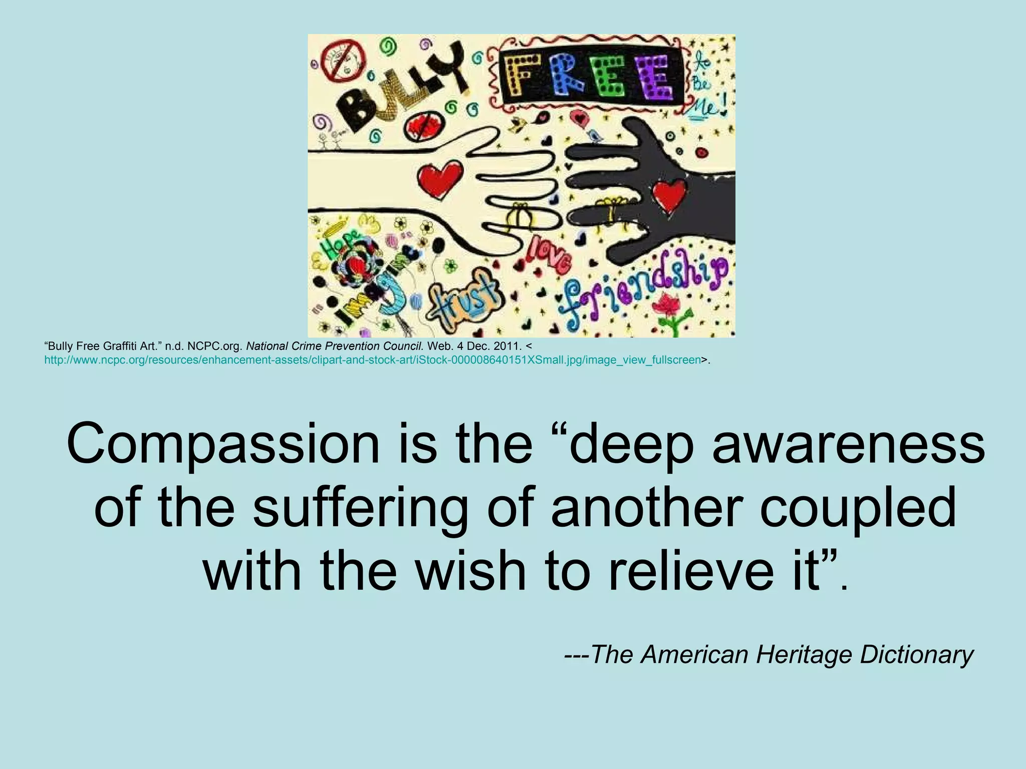 Teaching compassion through literature | PPT
