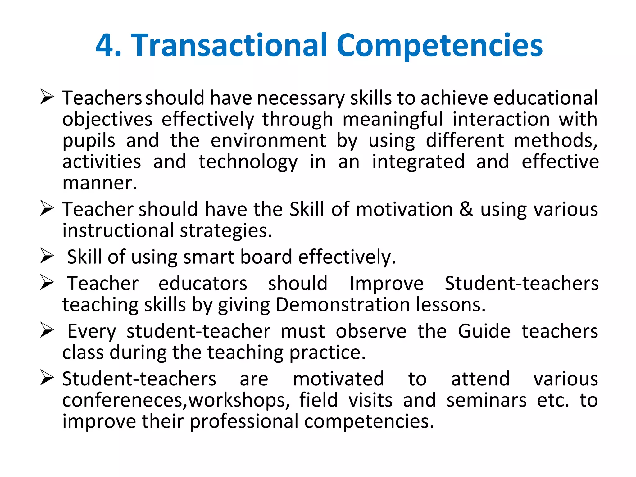 Teaching competency | PDF