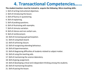 Teaching competency | PDF