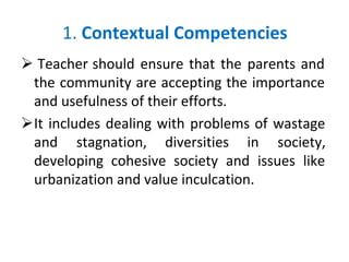 Teaching competency | PDF