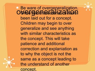 Teaching Concepts | PPT | Educational Assessment | Education