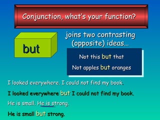 Teaching conjunction | PPT