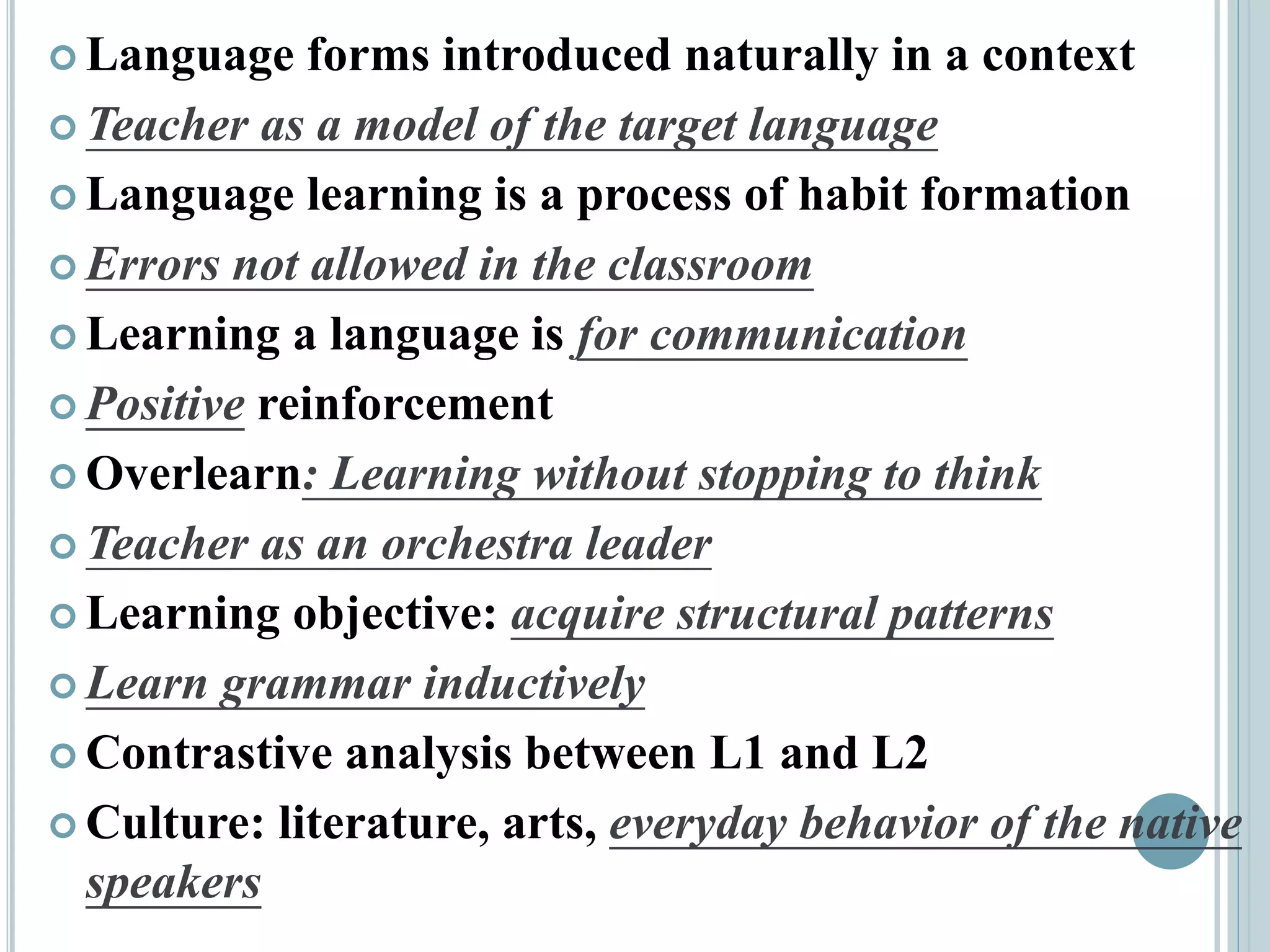 Teaching content | PPTX