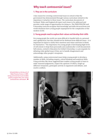 Teaching controversial issues | PDF