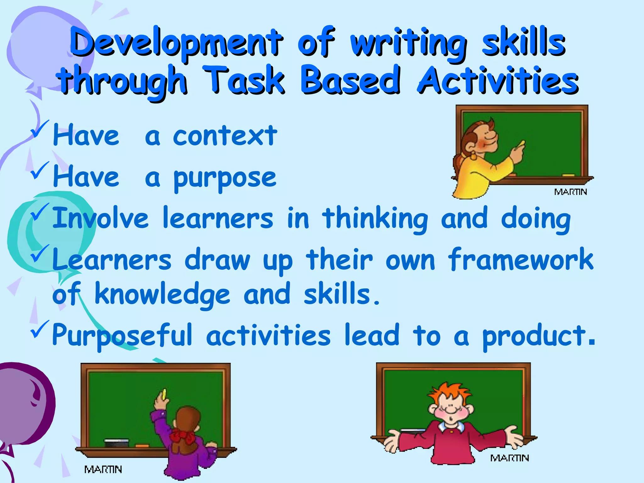 Teaching Creative Writing | PPT