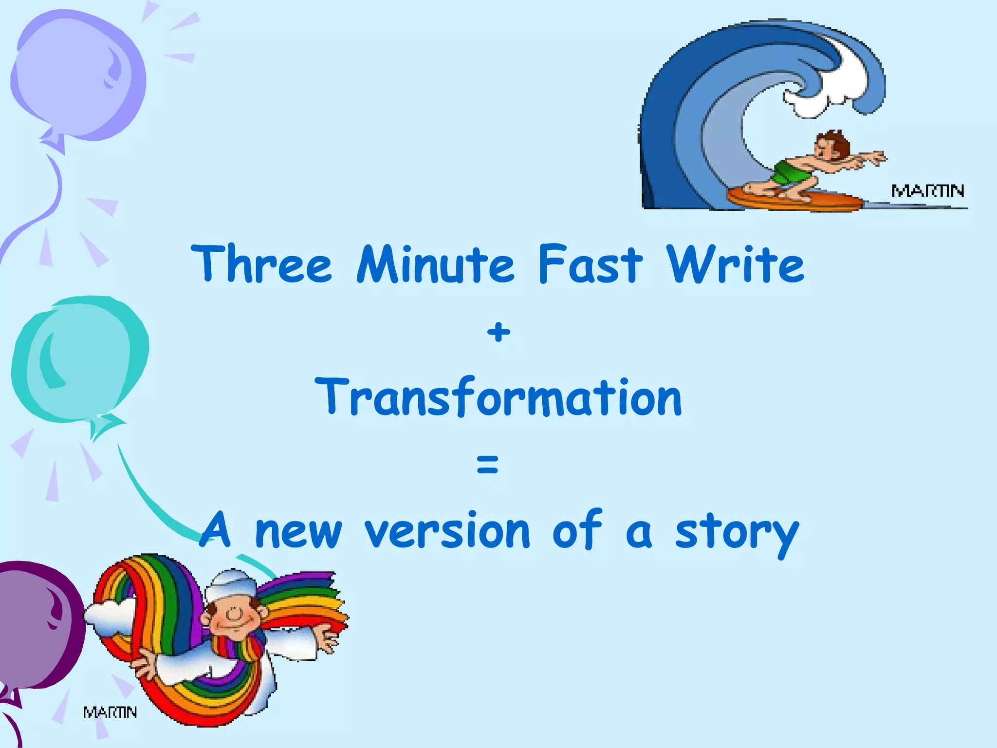 Teaching Creative Writing | PPT