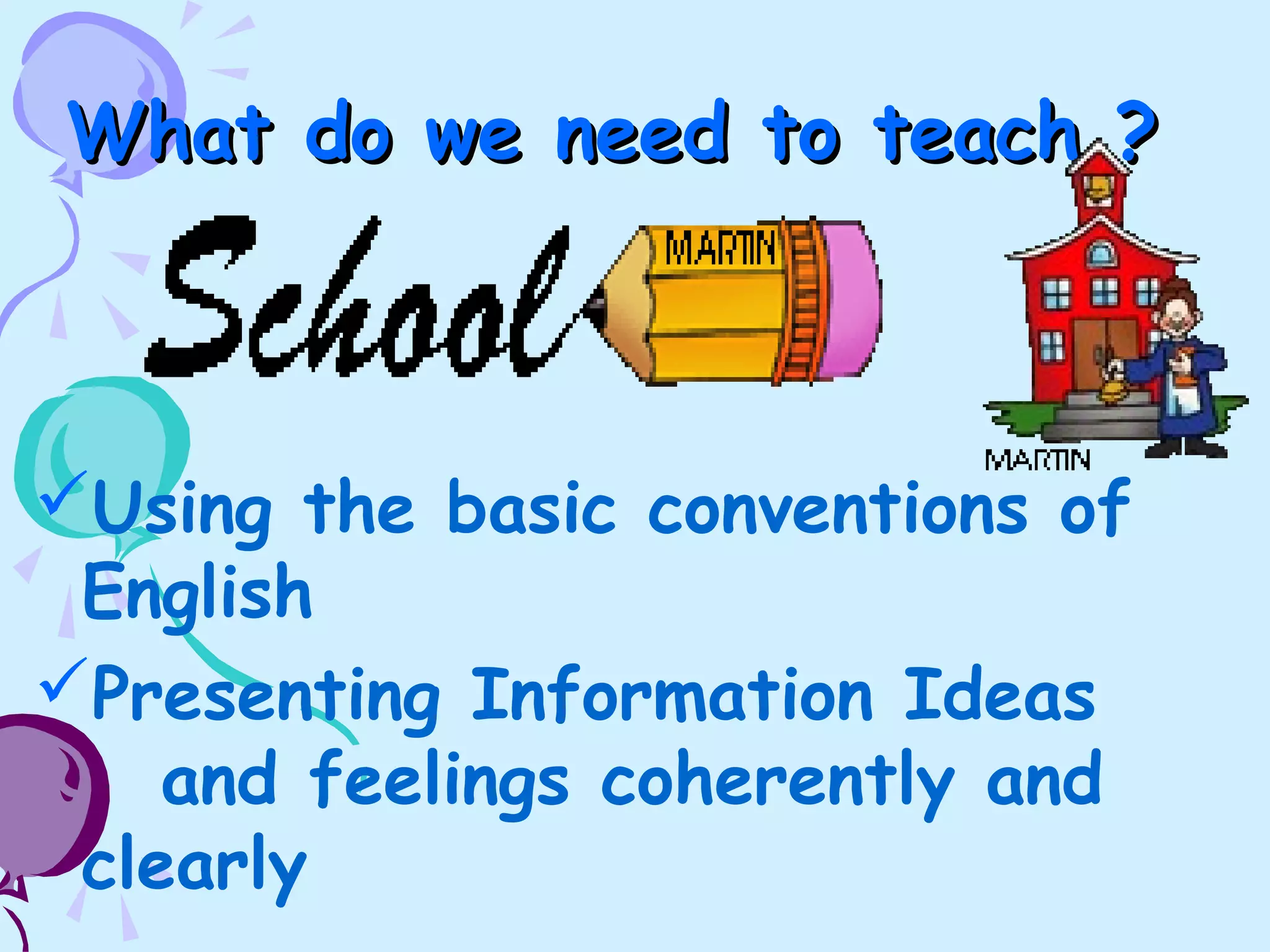 Teaching Creative Writing | PPT | Primary Education | Education