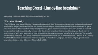 Teaching Creed Team A | PPTX
