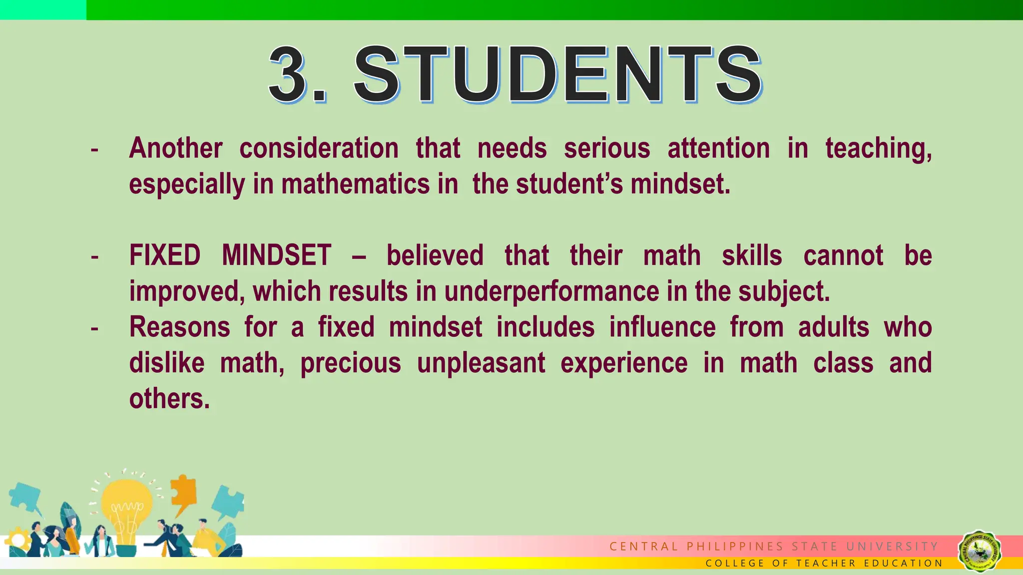 The Teaching cycle in Mathematics....... | PPTX