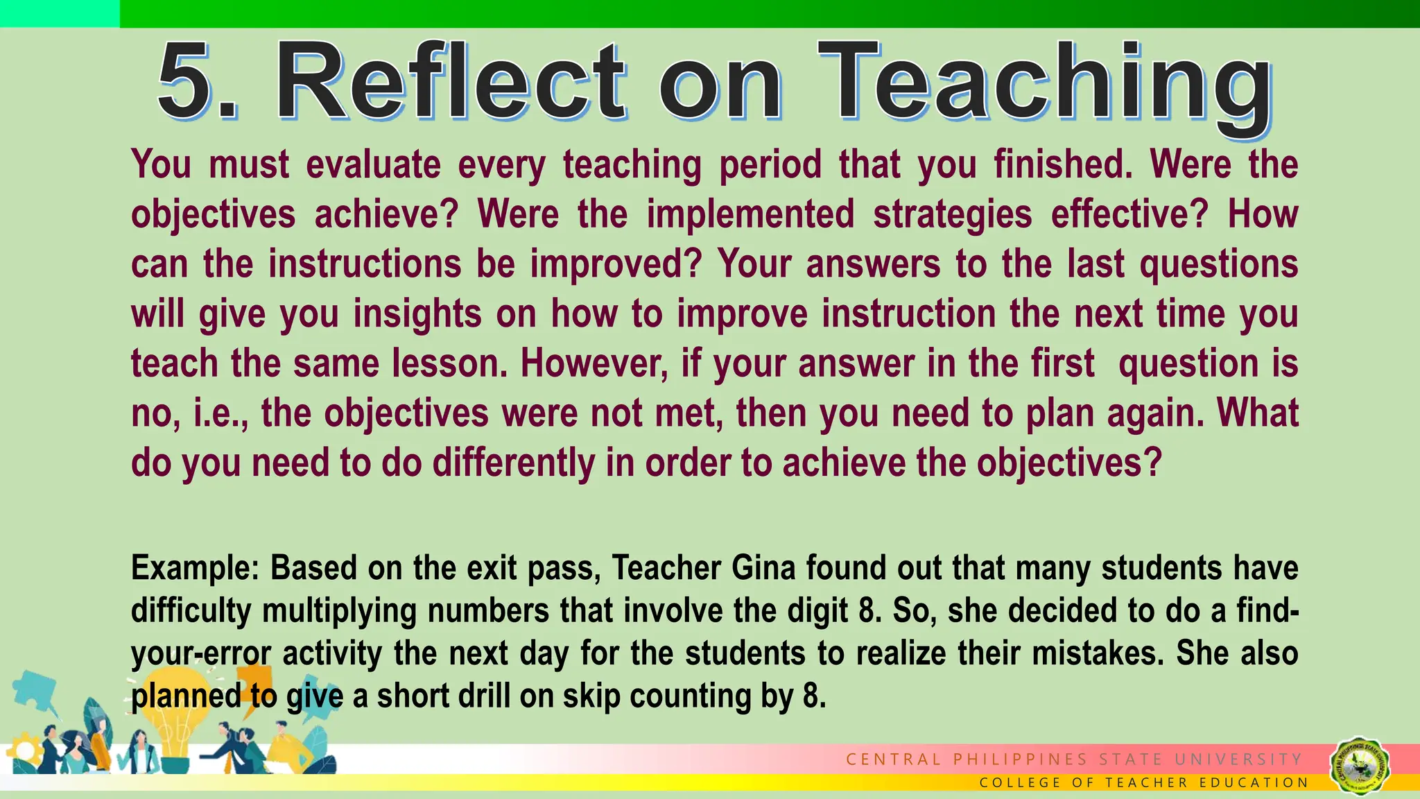 The Teaching cycle in Mathematics....... | PPTX