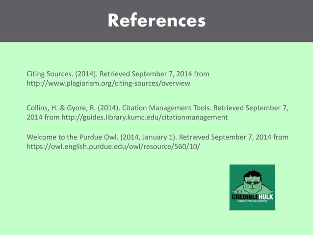 Citation Presentation | PPTX | Resume Writing and Advice | Job Search