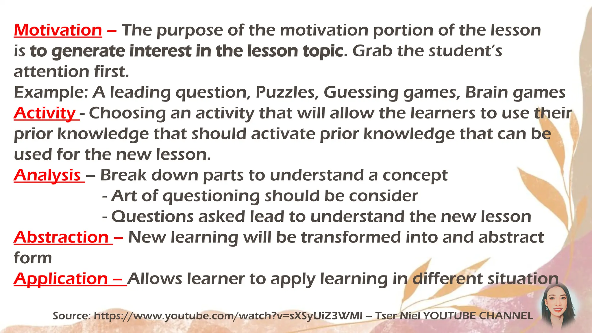 TEACHING DEMO GUIDE FOR EDUCATION STUDENTS | PPTX
