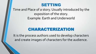 Unfolding plot through Orpheus and Eurydice story | PPTX