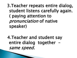 Teaching dialogue | PPTX
