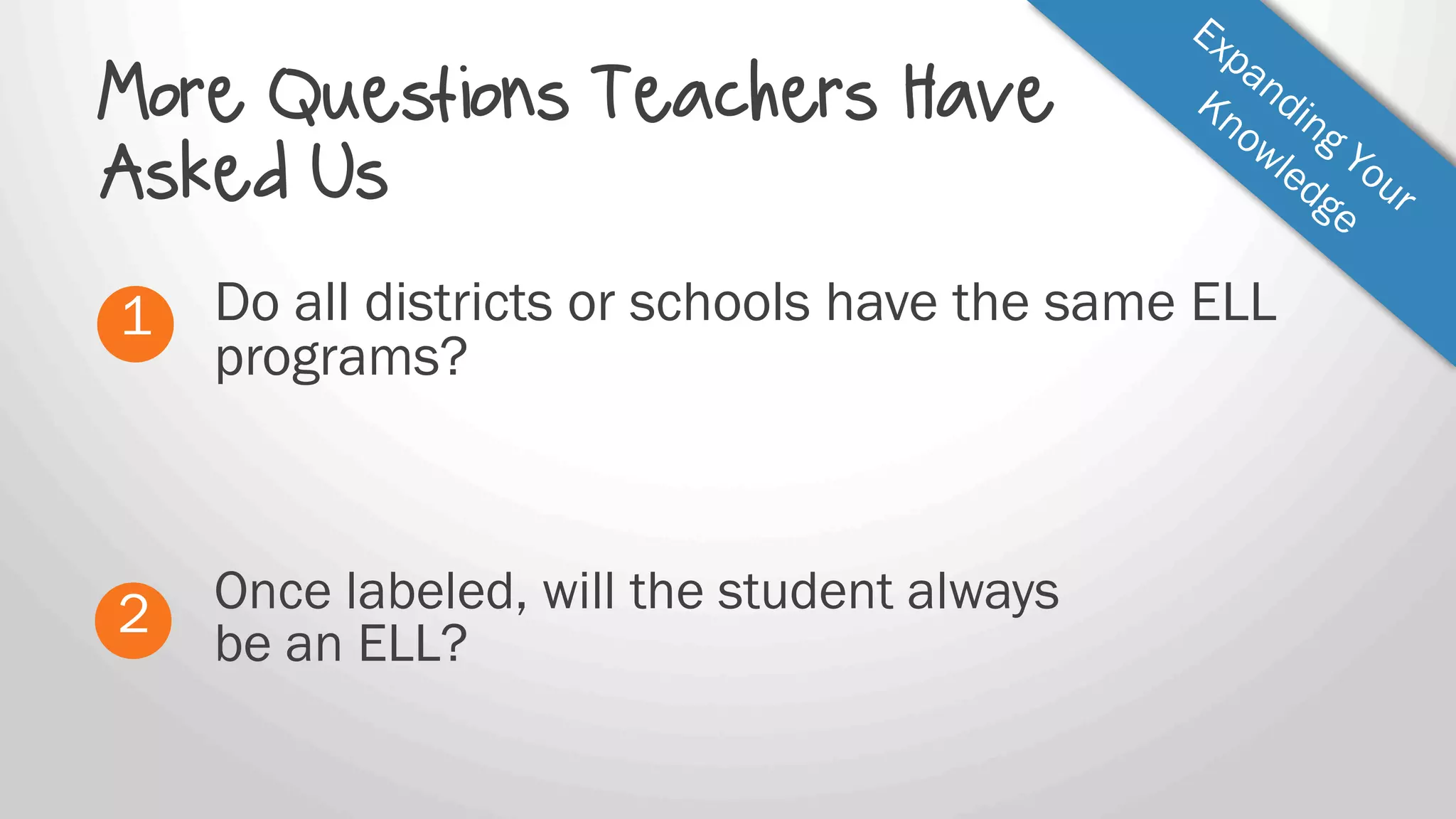 Labeling and Serving ELLs | PDF | Education