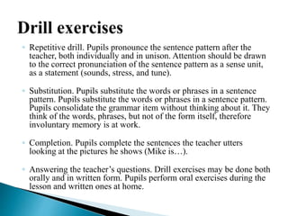 Teaching english grammar | PPTX | Homework and Study | Education