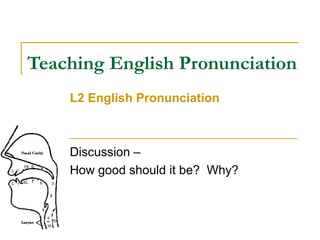 Teaching english pronunciation | PPT