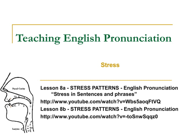 Teaching english pronunciation | PPT