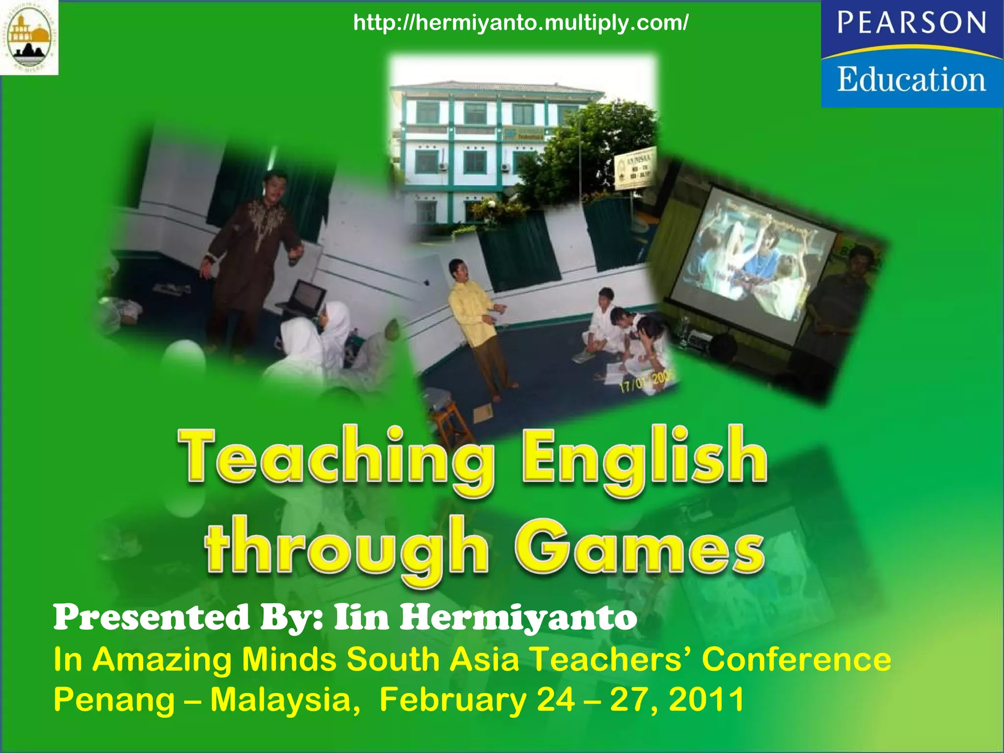 Teaching English Through Games | PPT