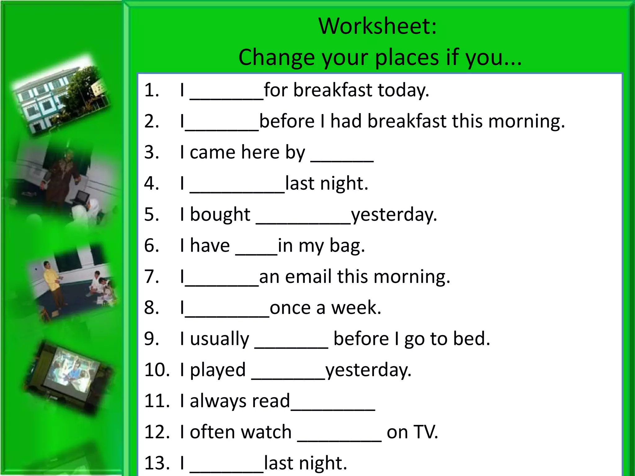 Teaching English Through Games | PPT
