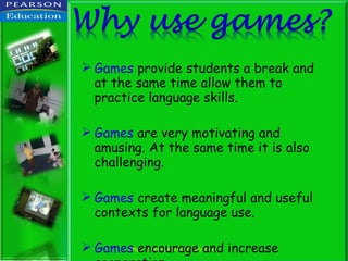 Teaching English Through Games | PPT